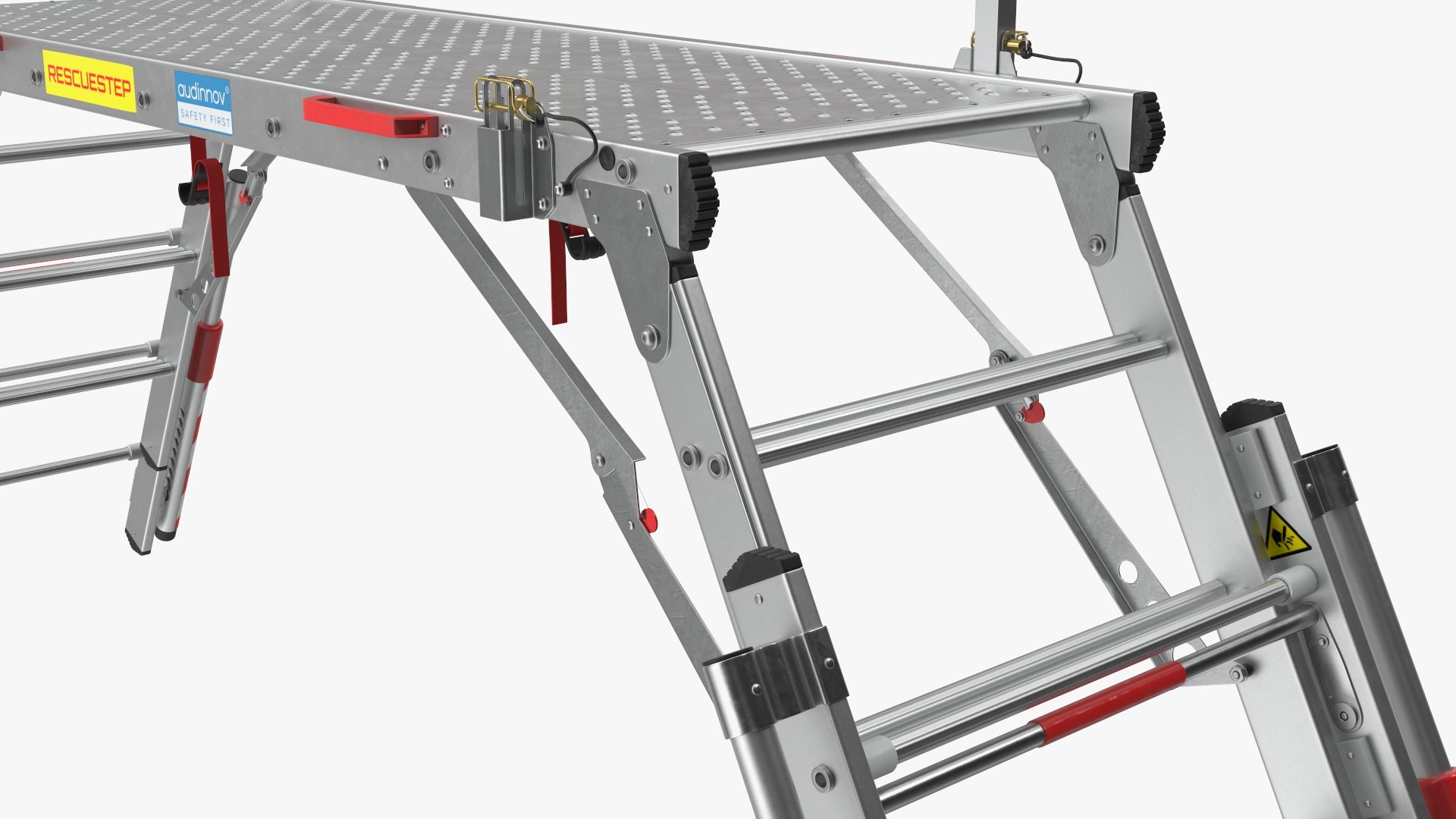 3D Rescue Platform With Stairs Rigged - TurboSquid 2211547