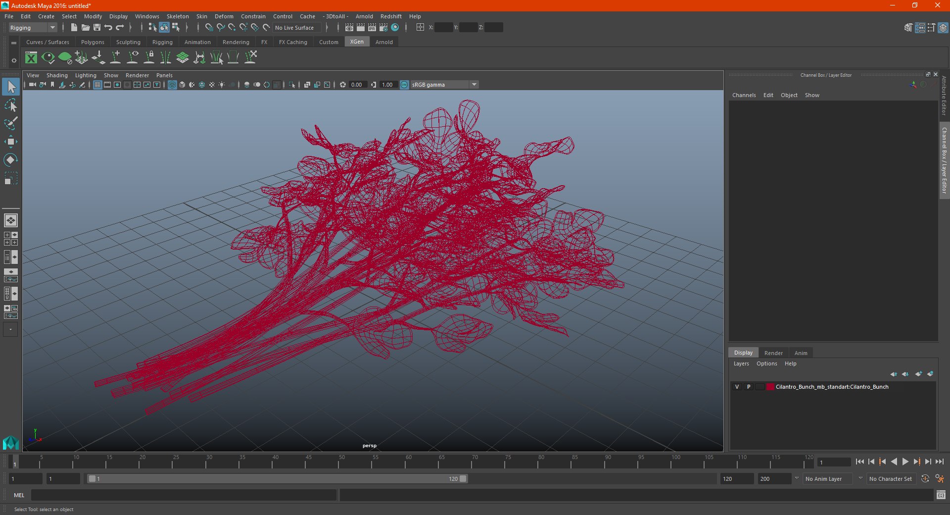 Cilantro Bunch 3D - TurboSquid 1881133