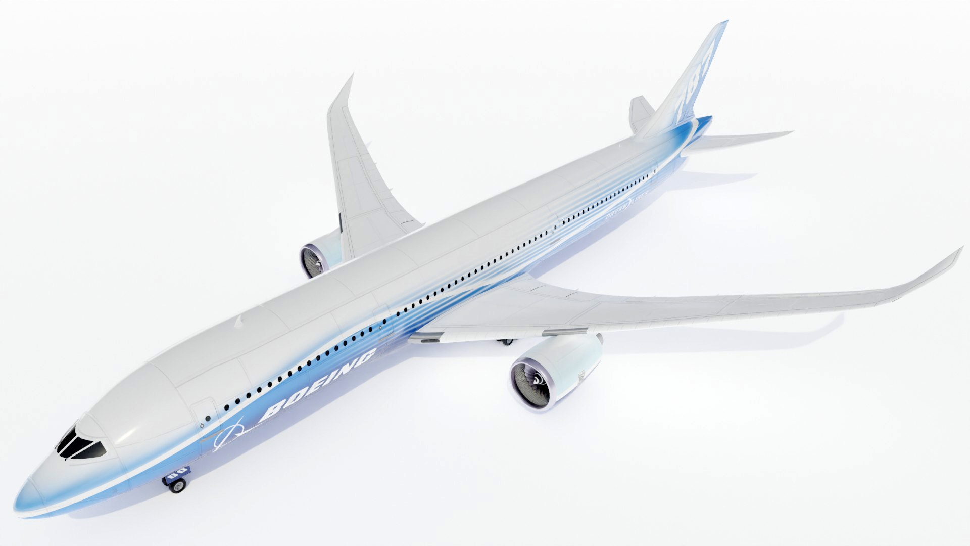 787 dreamliner 3d model