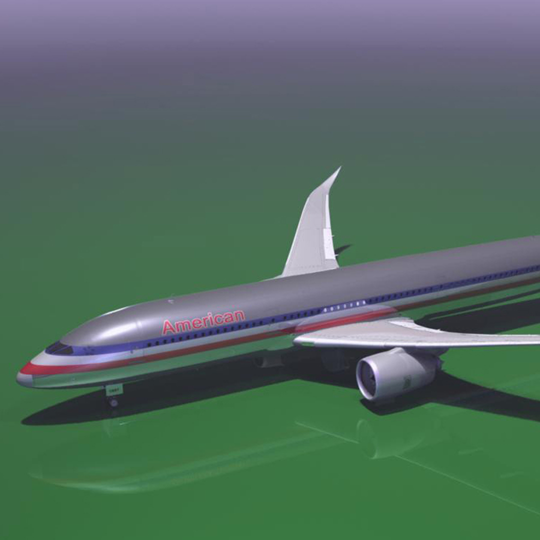 787 dreamliner 3d model