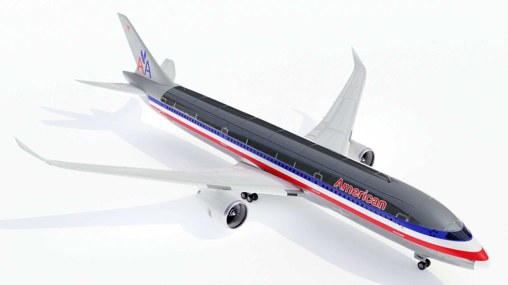 787 dreamliner 3d model