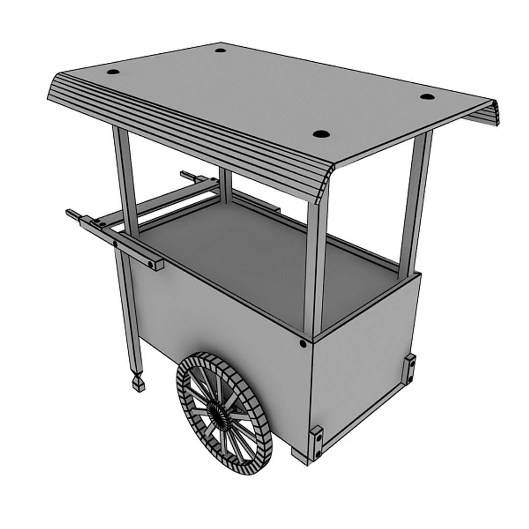 Old Food Cart Max
