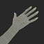 female hand 3 rigged max
