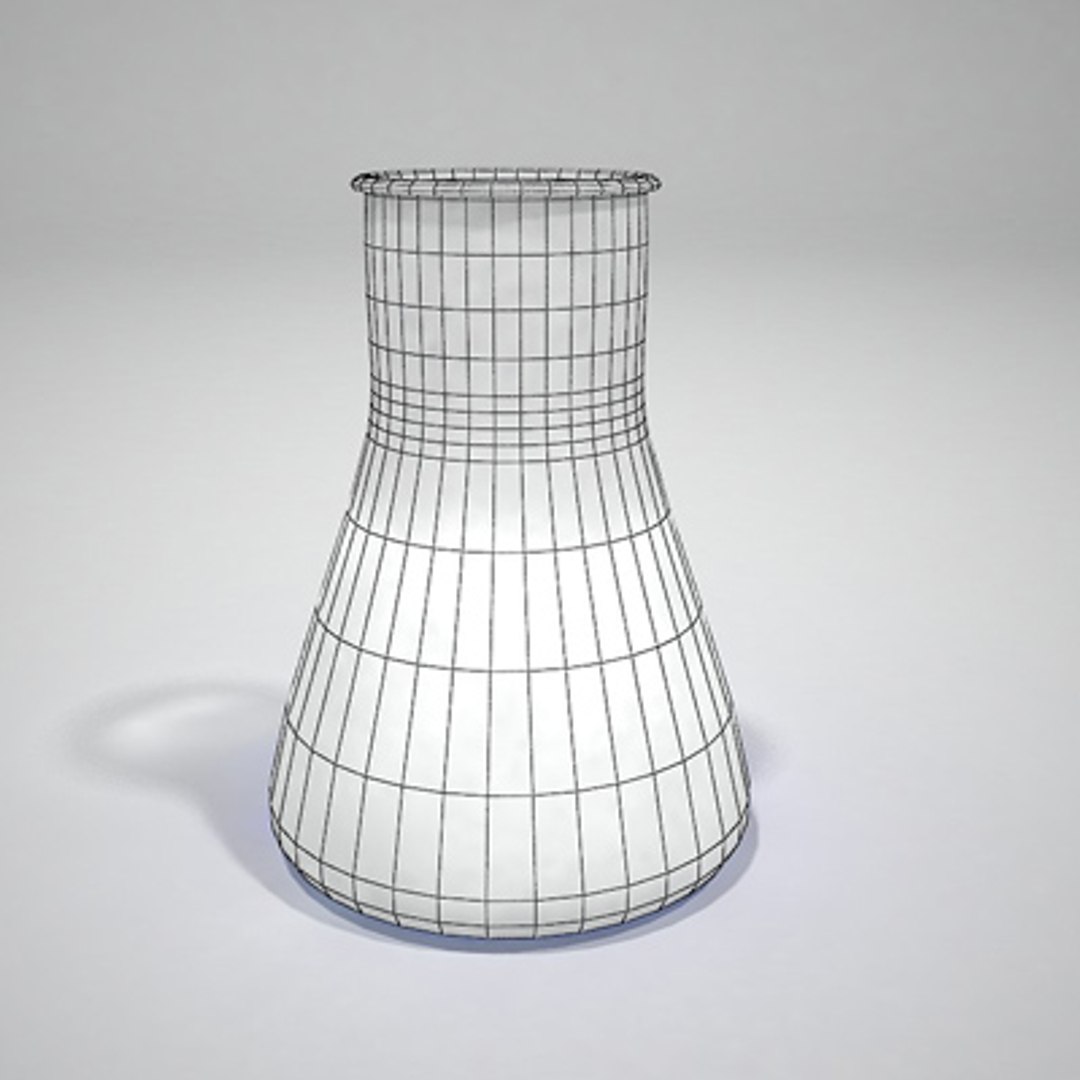 Flask Chemistry Lab 3d Max