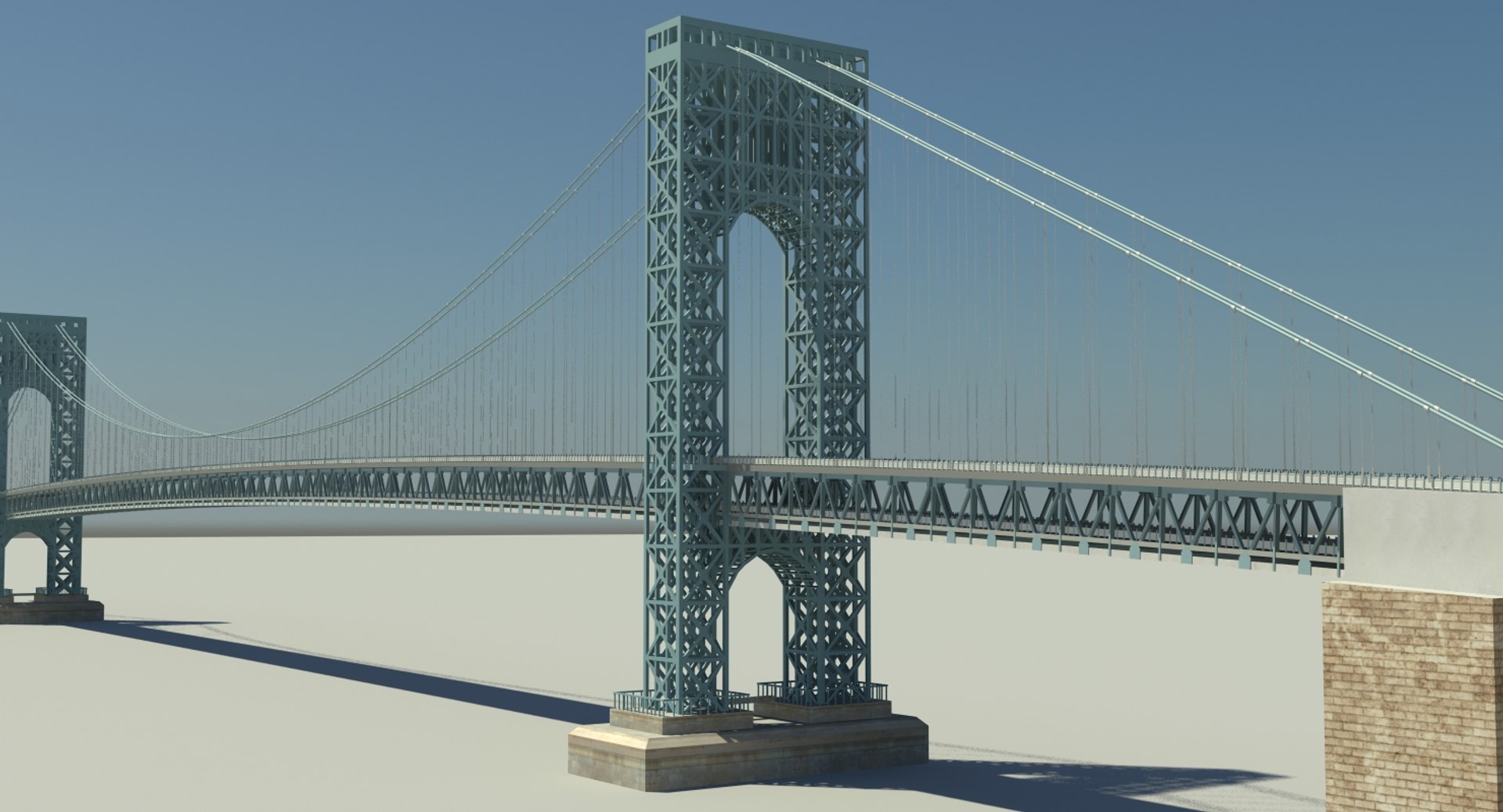 3d george washington bridge