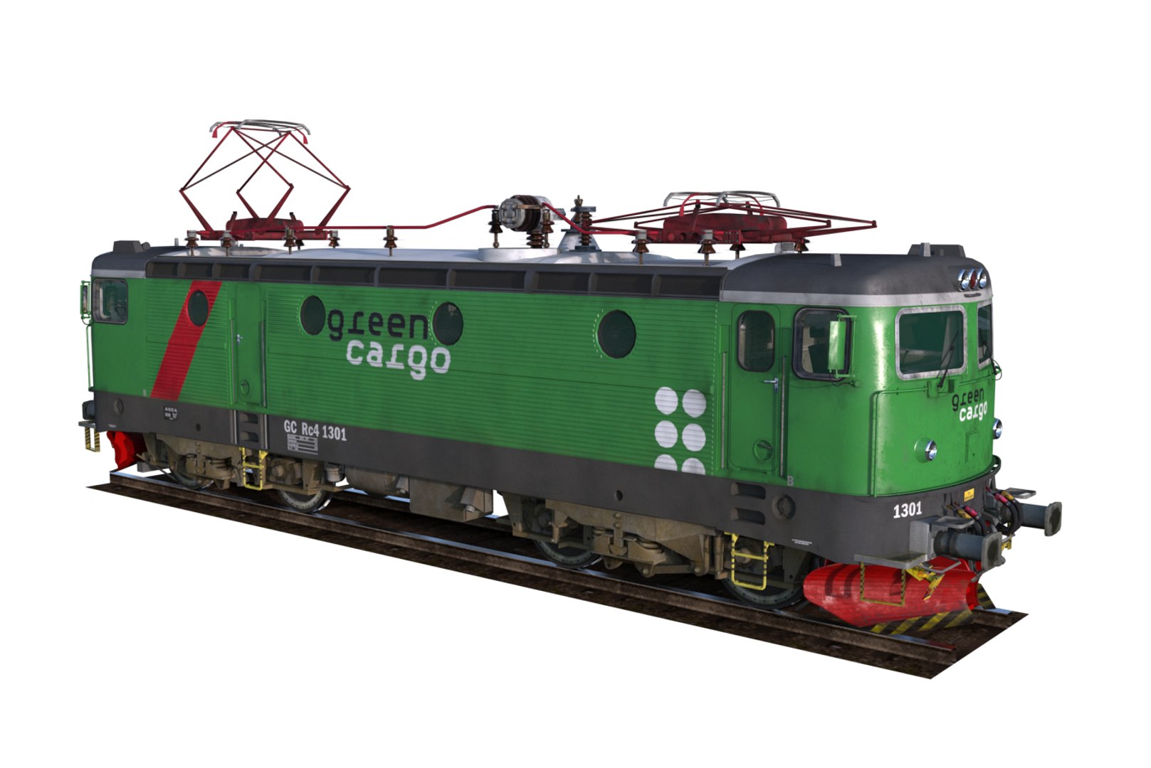 Swedish sj locomotive 3D model - TurboSquid 1339191