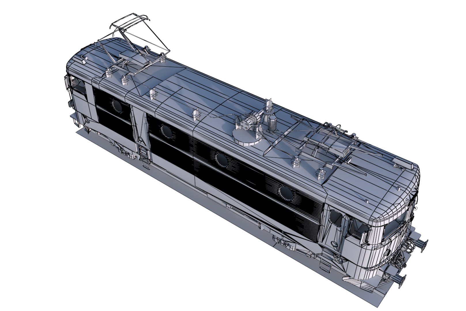 Swedish Sj Locomotive 3D Model - TurboSquid 1339191