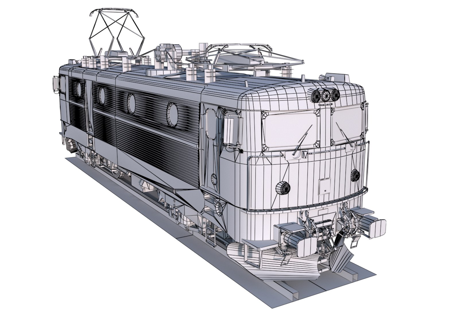 Swedish Sj Locomotive 3D Model - TurboSquid 1339191