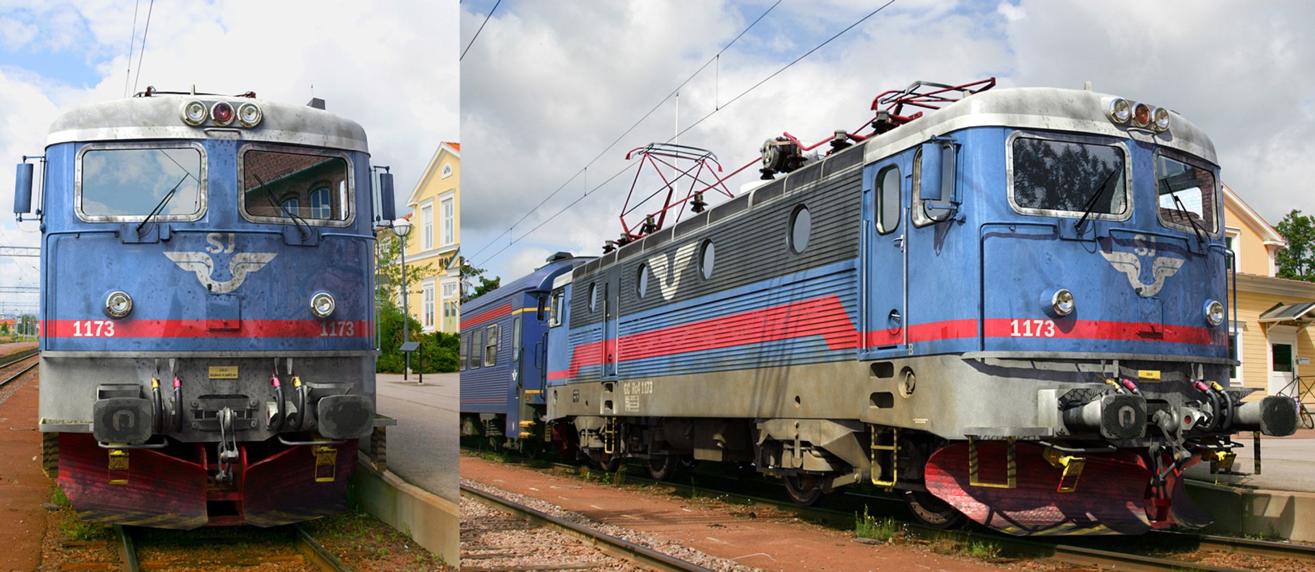 Swedish sj locomotive 3D model - TurboSquid 1339191