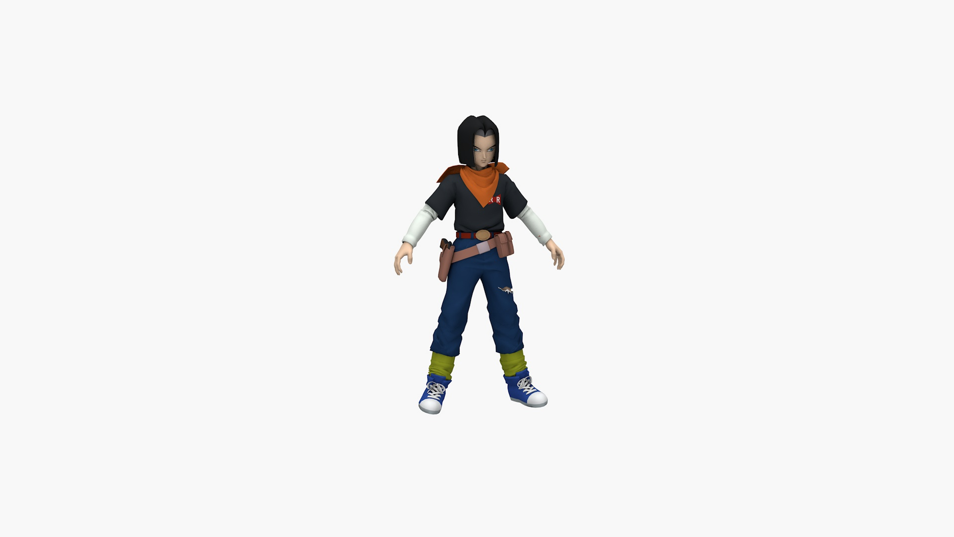 DBZ Character V36 3D - TurboSquid 2074485