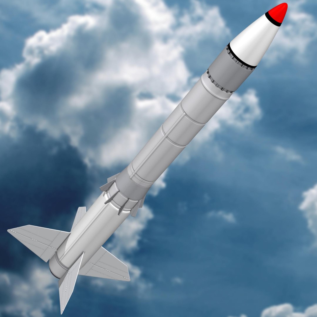 Missile 3d Model