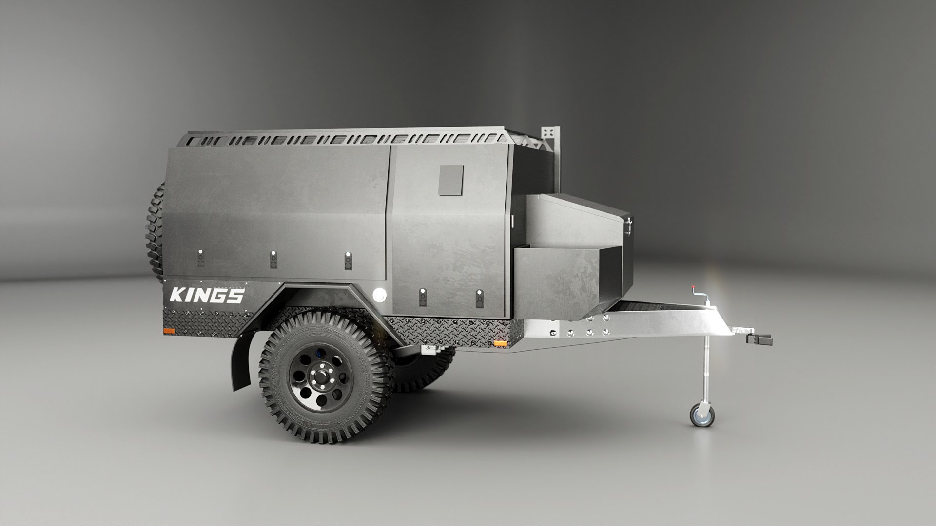 3D Off Road Camper Trailer Adventure Kings MT1(1) Model - TurboSquid ...