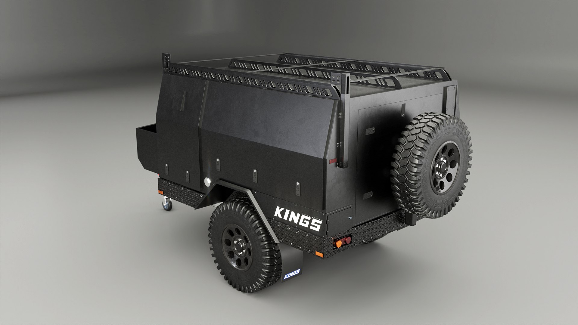 3D Off Road Camper Trailer Adventure Kings MT1(1) Model - TurboSquid ...