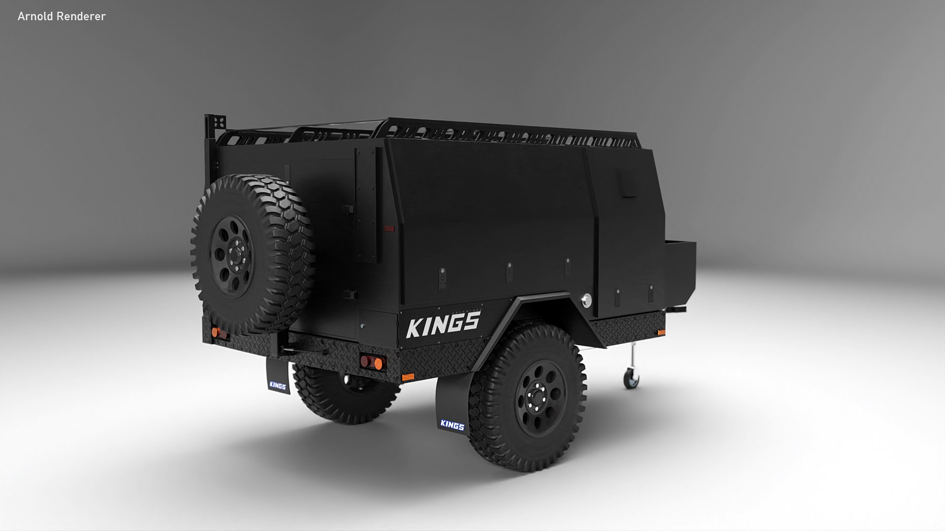 3D Off Road Camper Trailer Adventure Kings MT1(1) Model - TurboSquid ...