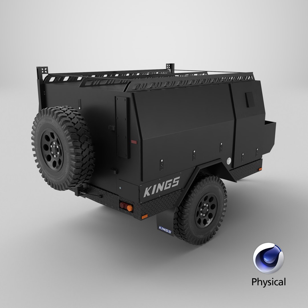 3D Off Road Camper Trailer Adventure Kings MT1(1) model - TurboSquid ...