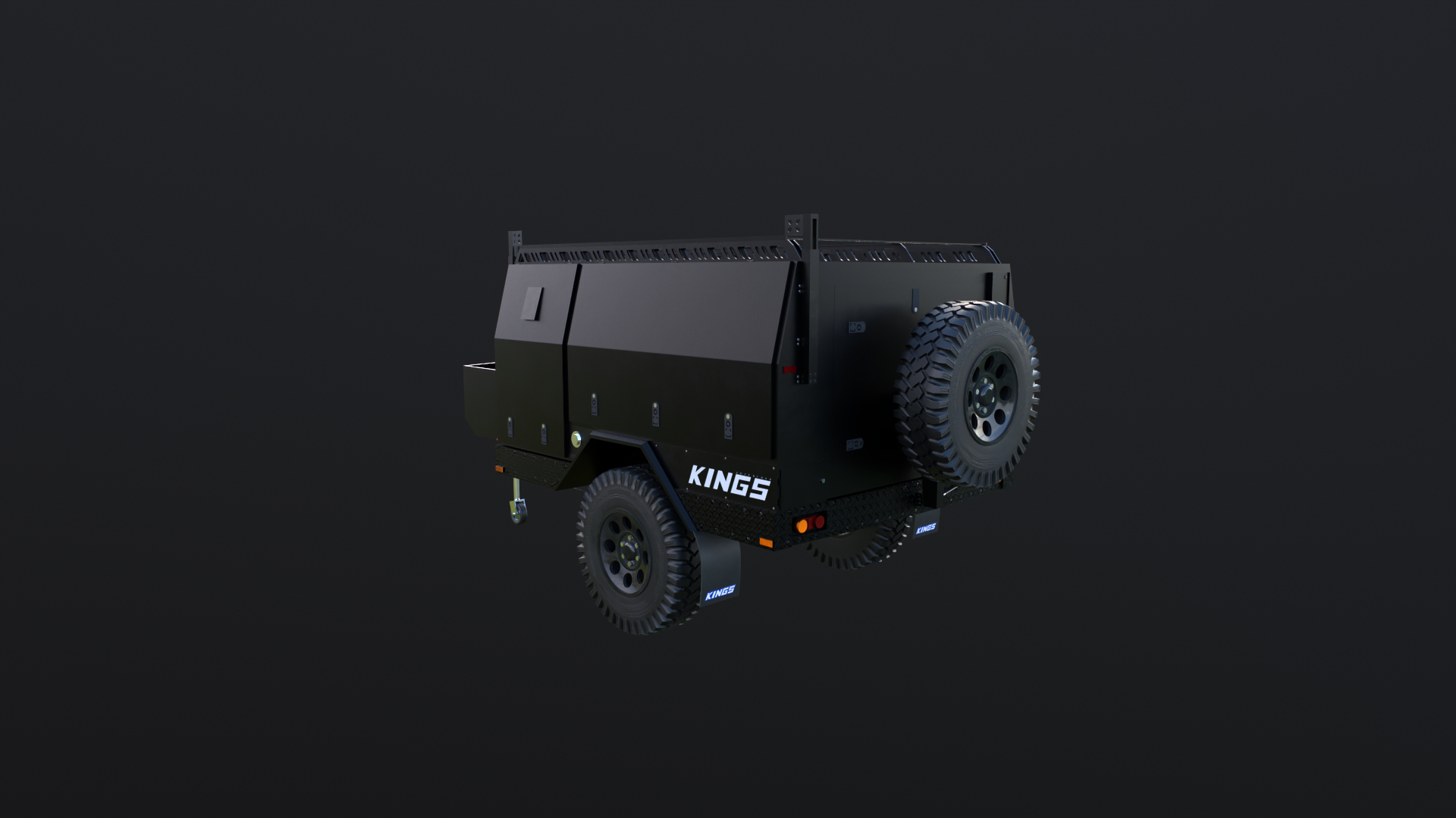 3D Off Road Camper Trailer Adventure Kings MT1(1) Model - TurboSquid ...