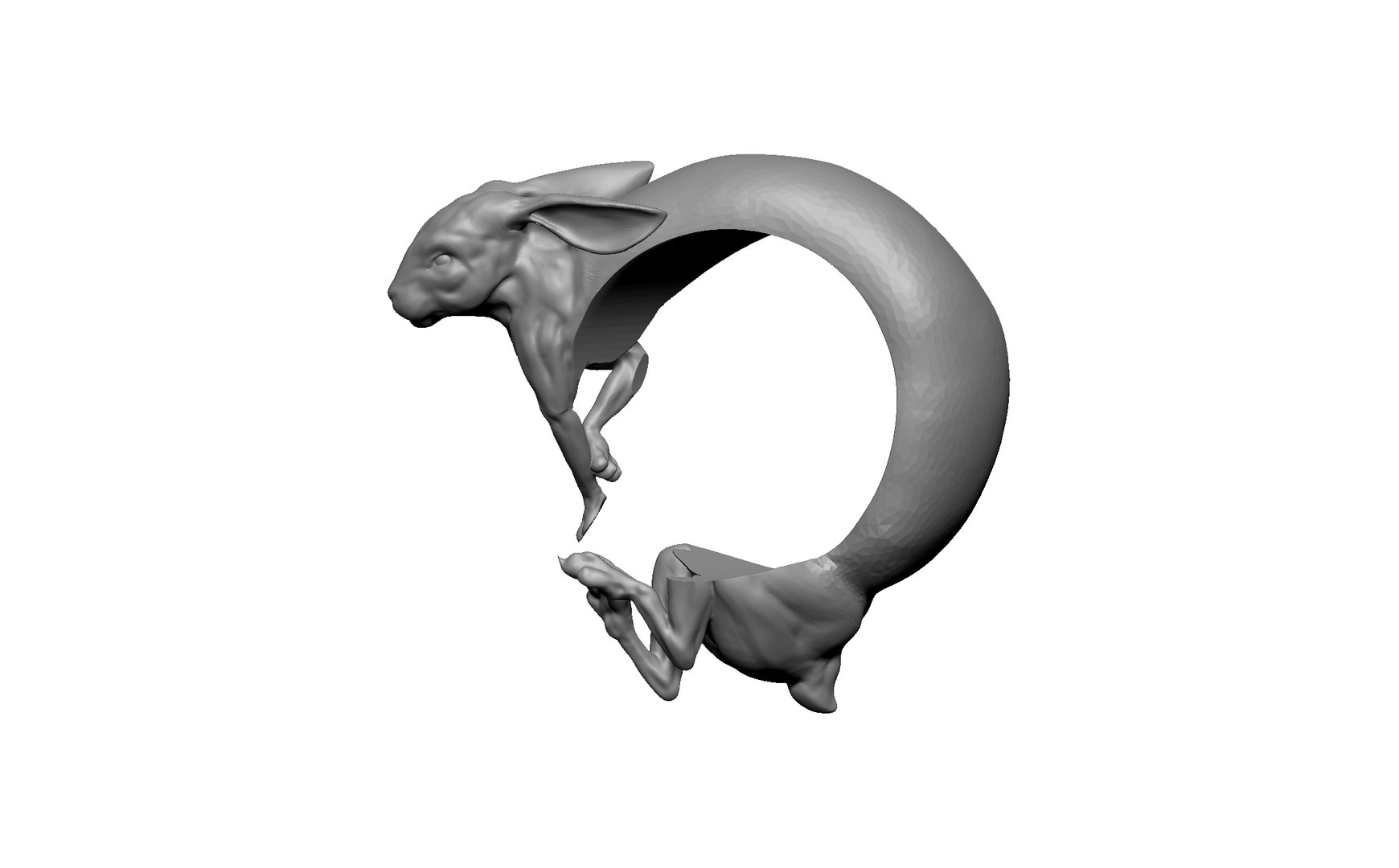 3D Model Ring Hare - TurboSquid 2244203