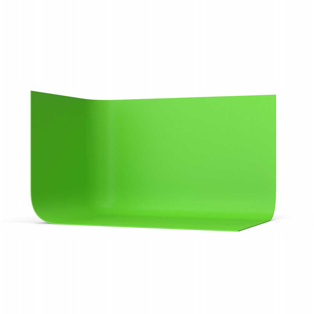 Green Studio Panel 3D Model - TurboSquid 2214466