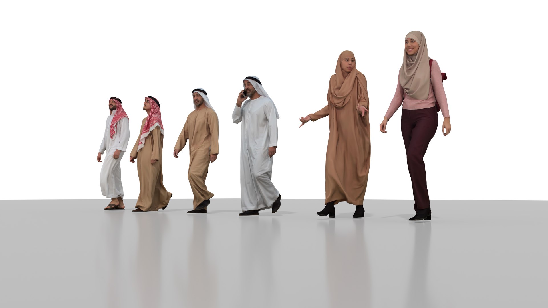 3D Arab Character - TurboSquid 2298014