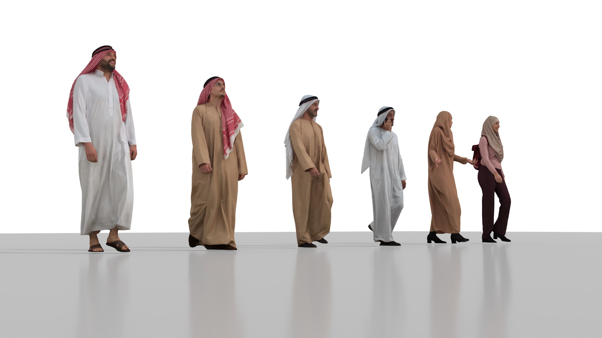 3D Arab Character - TurboSquid 2298014