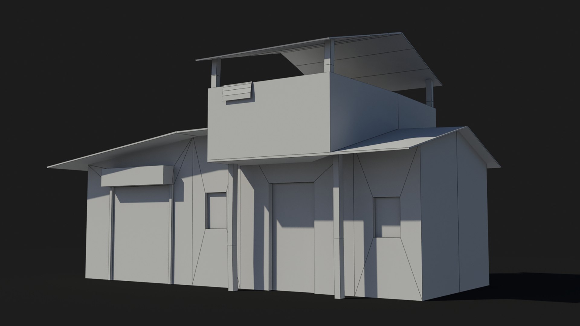 Slum Shanty Hut 3D Model - TurboSquid 1666343