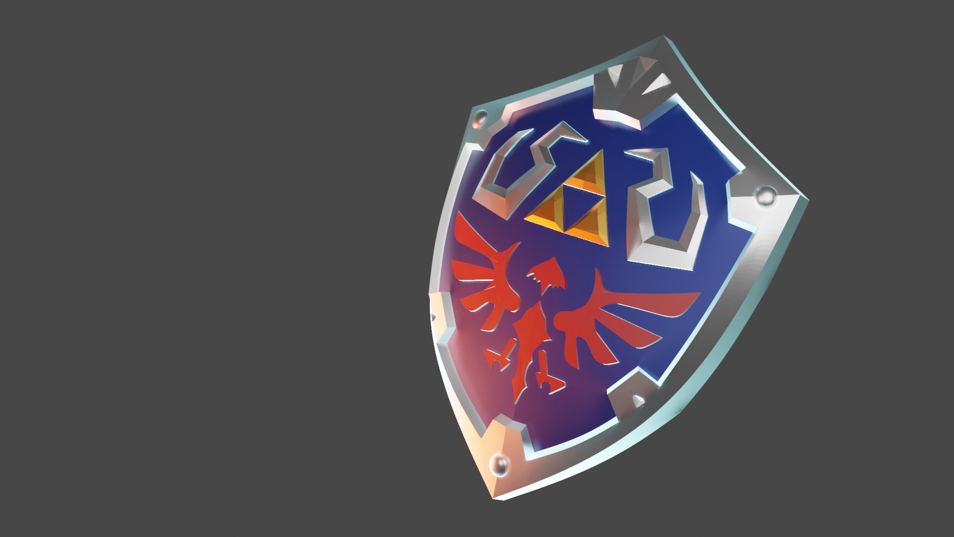 Hylian Shield - Breath Of The Wild 3D - TurboSquid 2074243