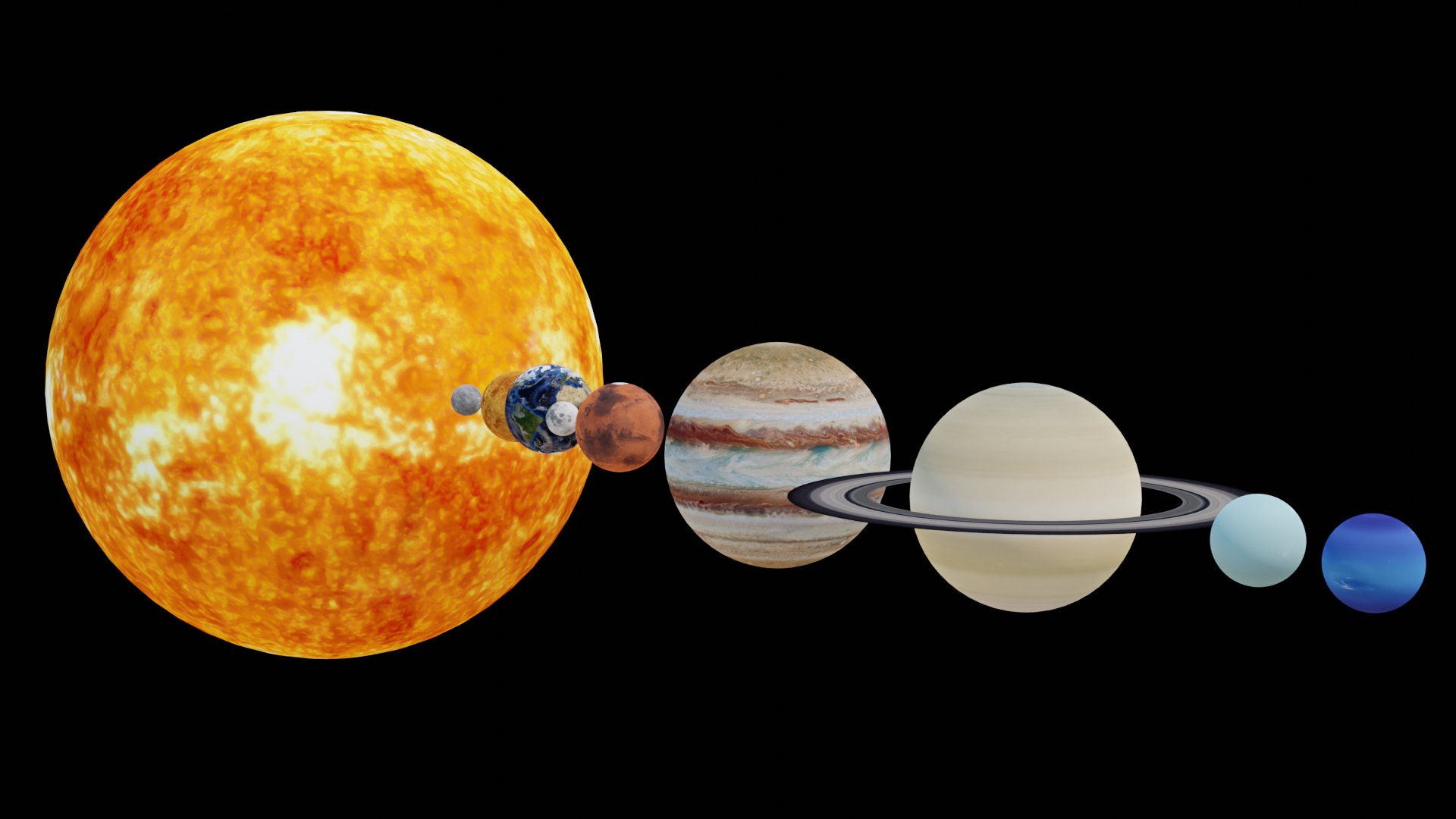 Planets Pack Solar System VR AR Low-poly 3d Model 3D Model - TurboSquid ...