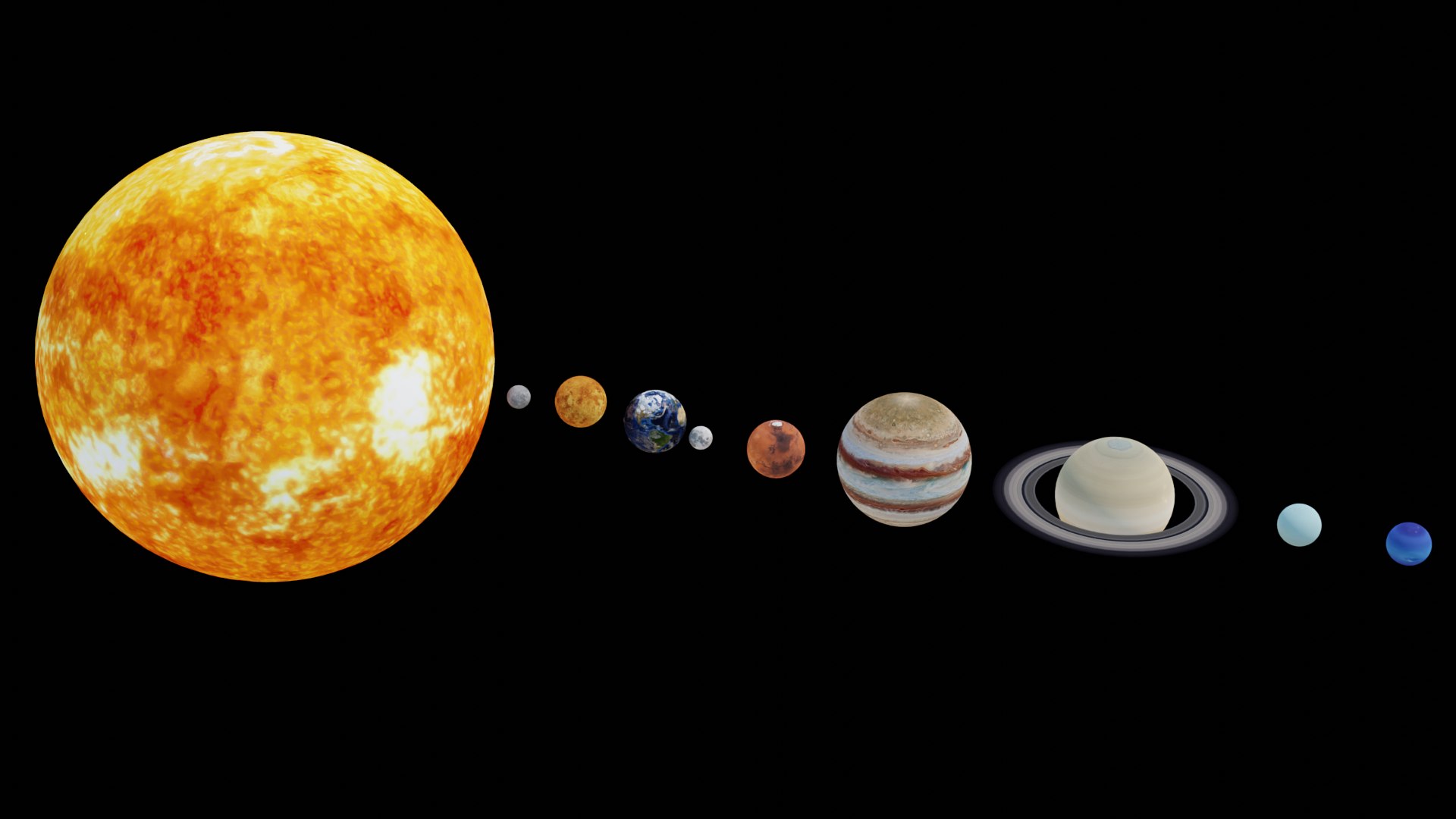 Planets Pack Solar System VR AR Low-poly 3d Model 3D Model - TurboSquid ...