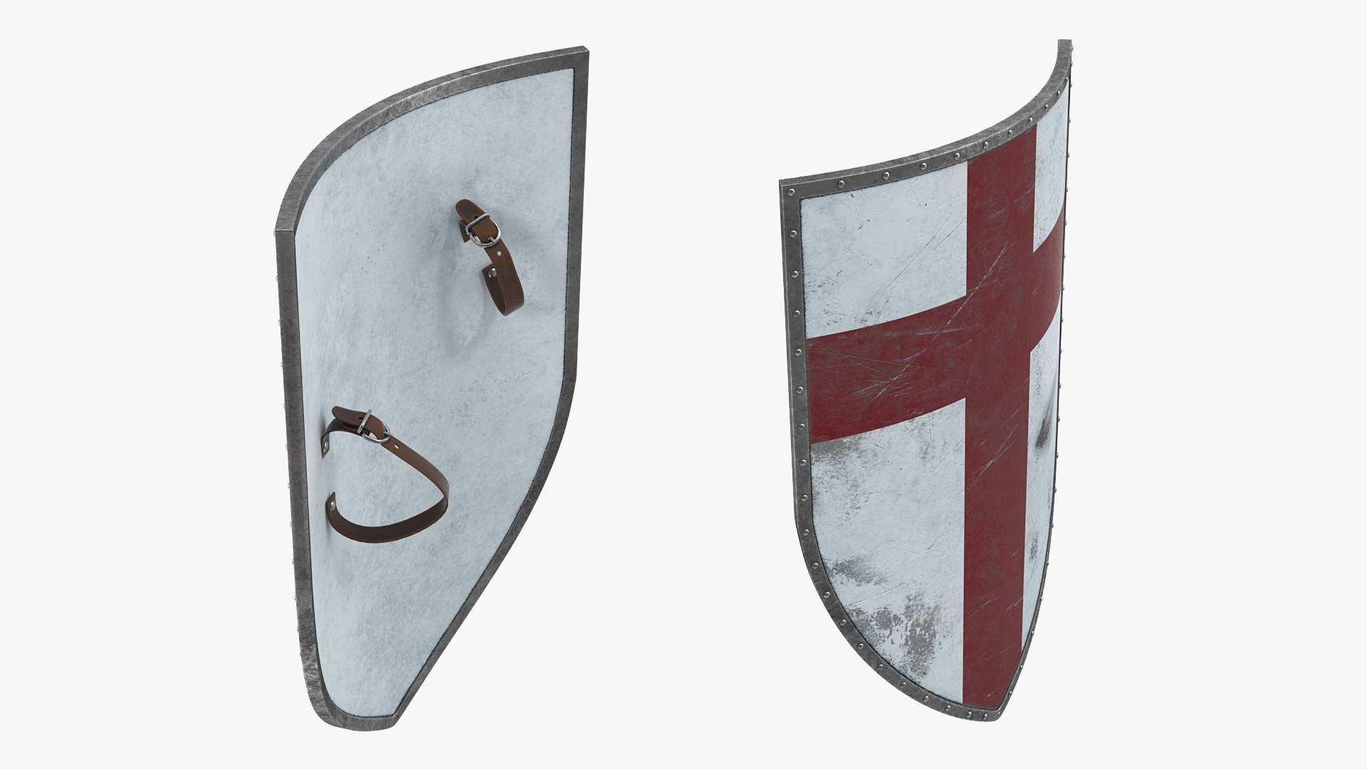 Crusader Shield 3D Model - TurboSquid 1511832