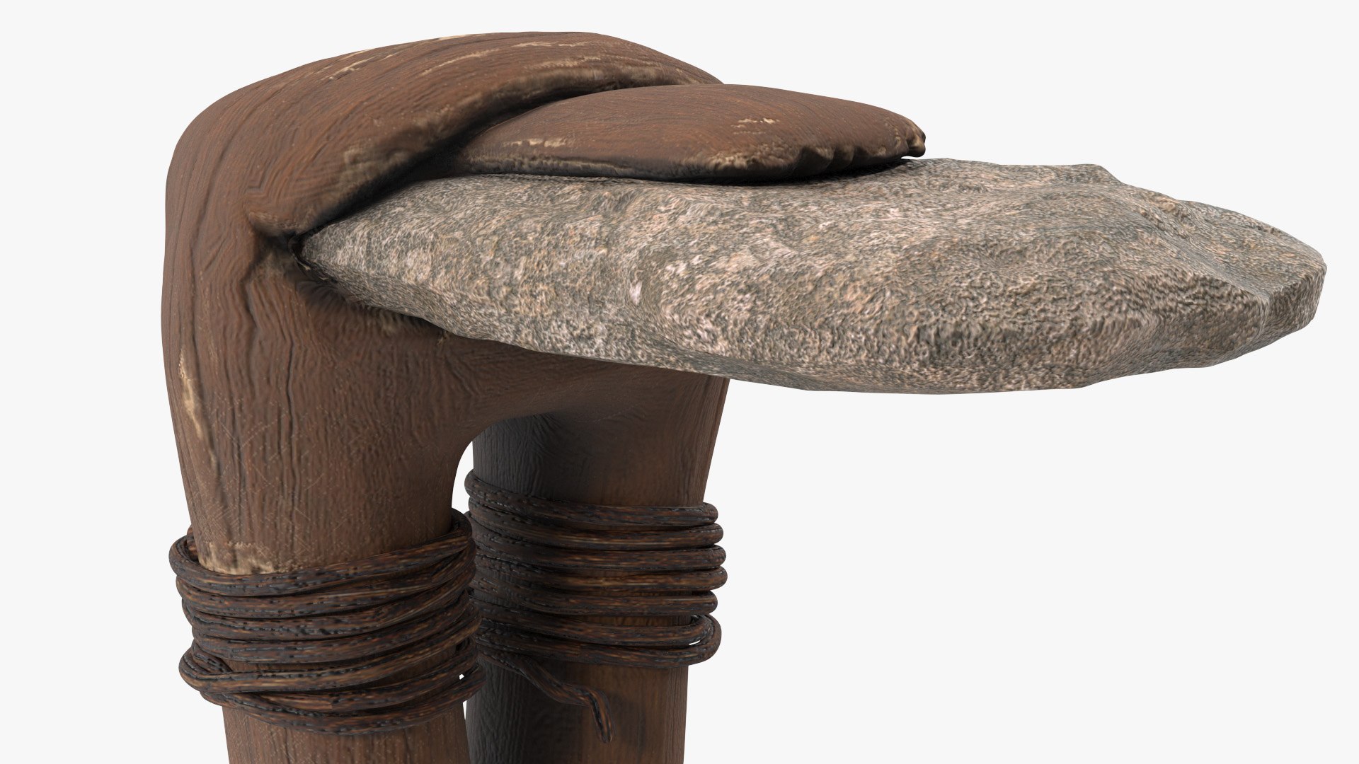 Prehistoric Stone Hoe 3D - TurboSquid 1729566