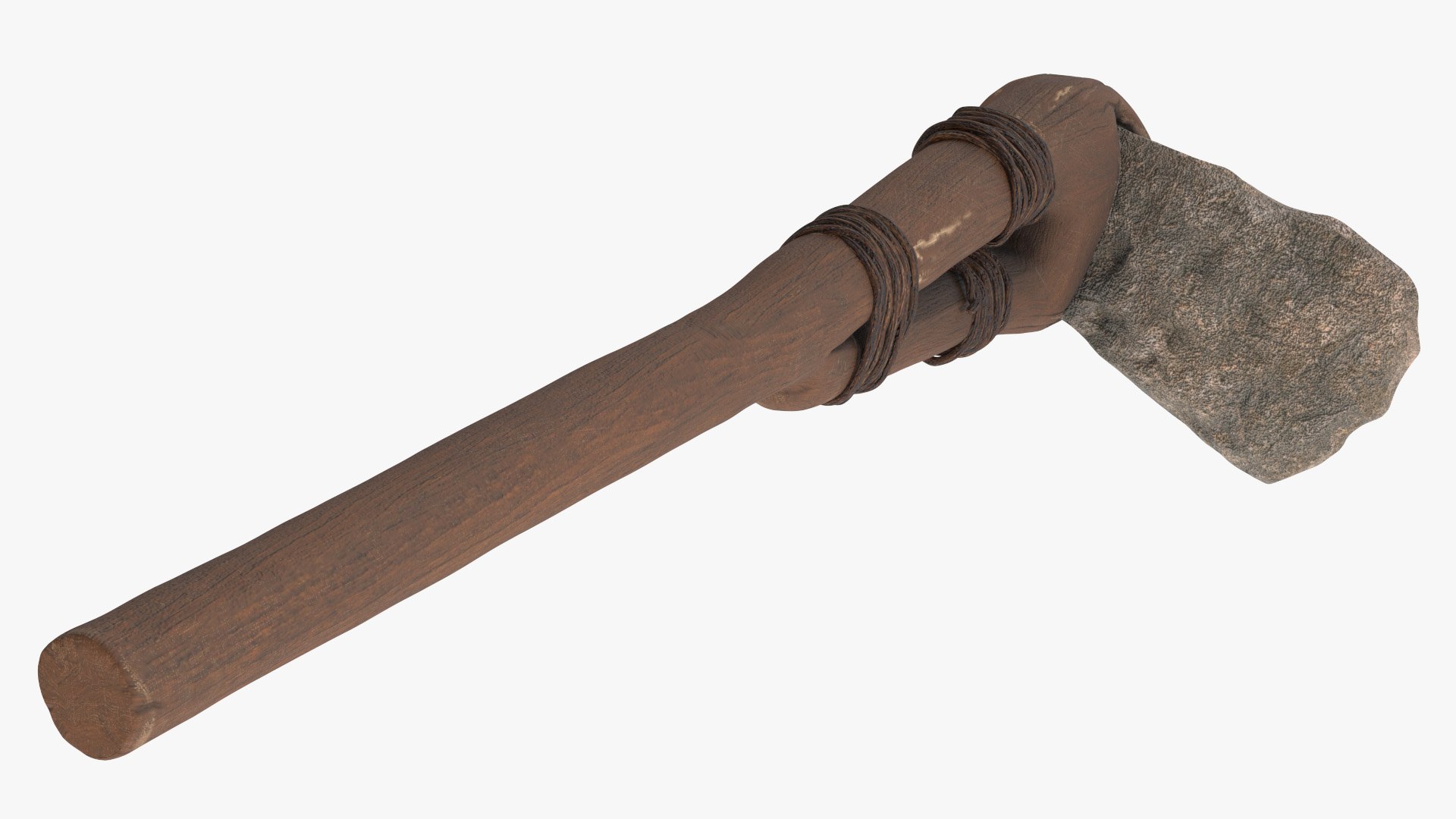 Prehistoric Stone Hoe 3D - TurboSquid 1729566