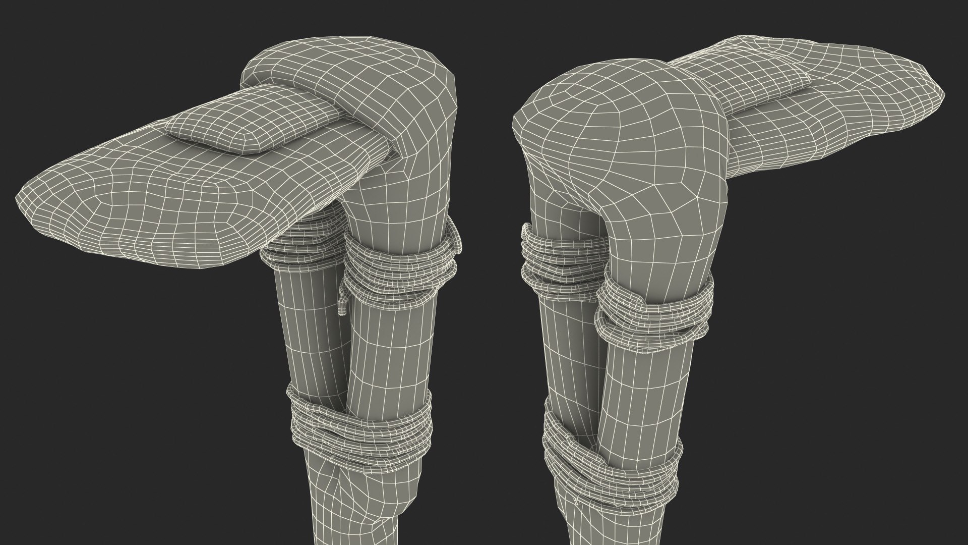 Prehistoric Stone Hoe 3D - TurboSquid 1729566