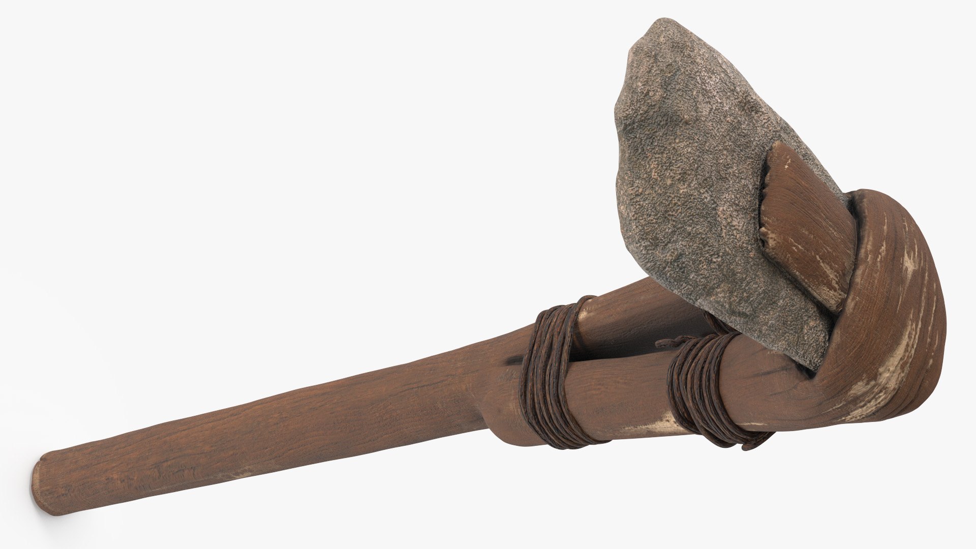 Prehistoric Stone Hoe 3D - TurboSquid 1729566