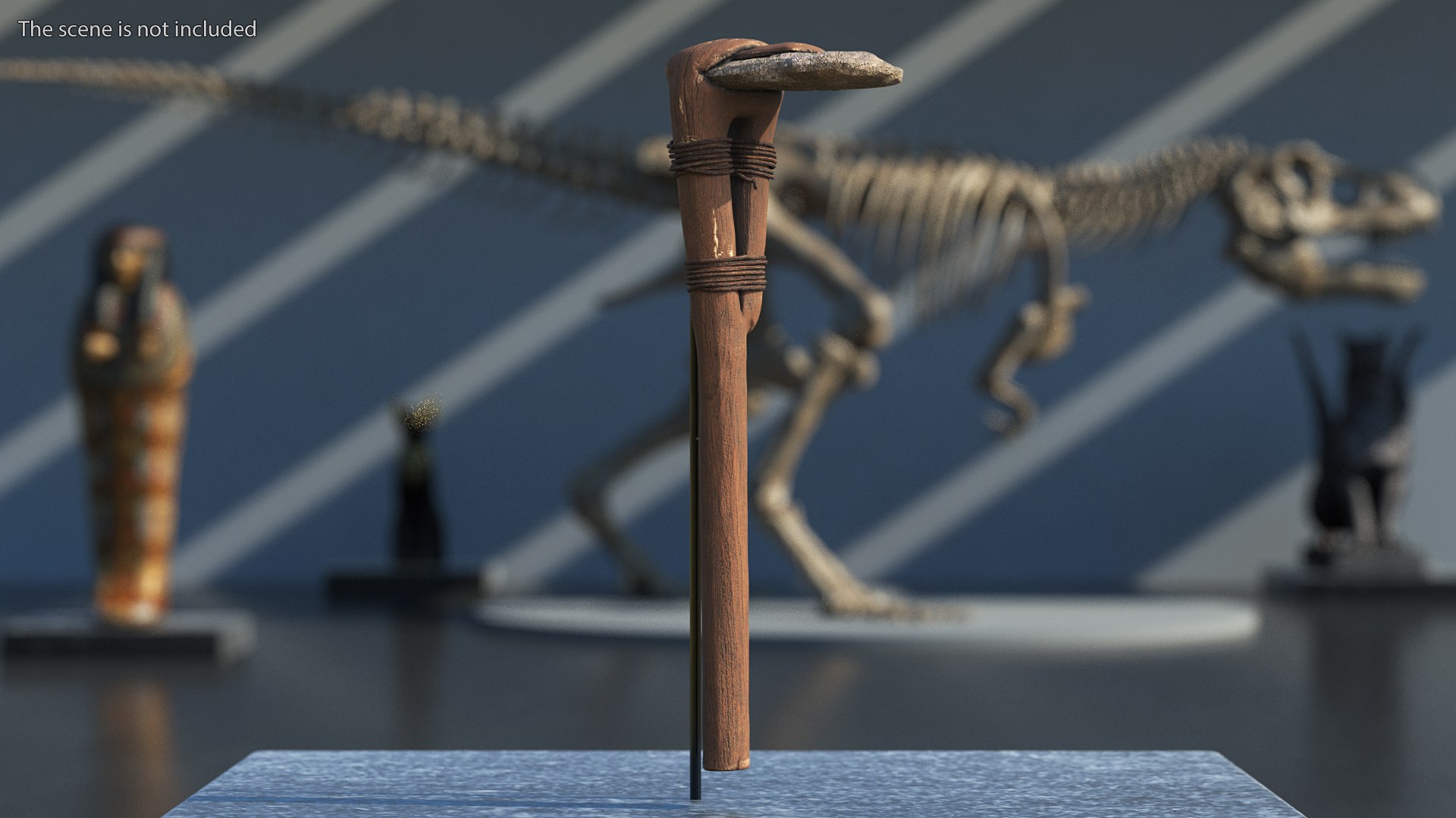 Prehistoric Stone Hoe 3D - TurboSquid 1729566