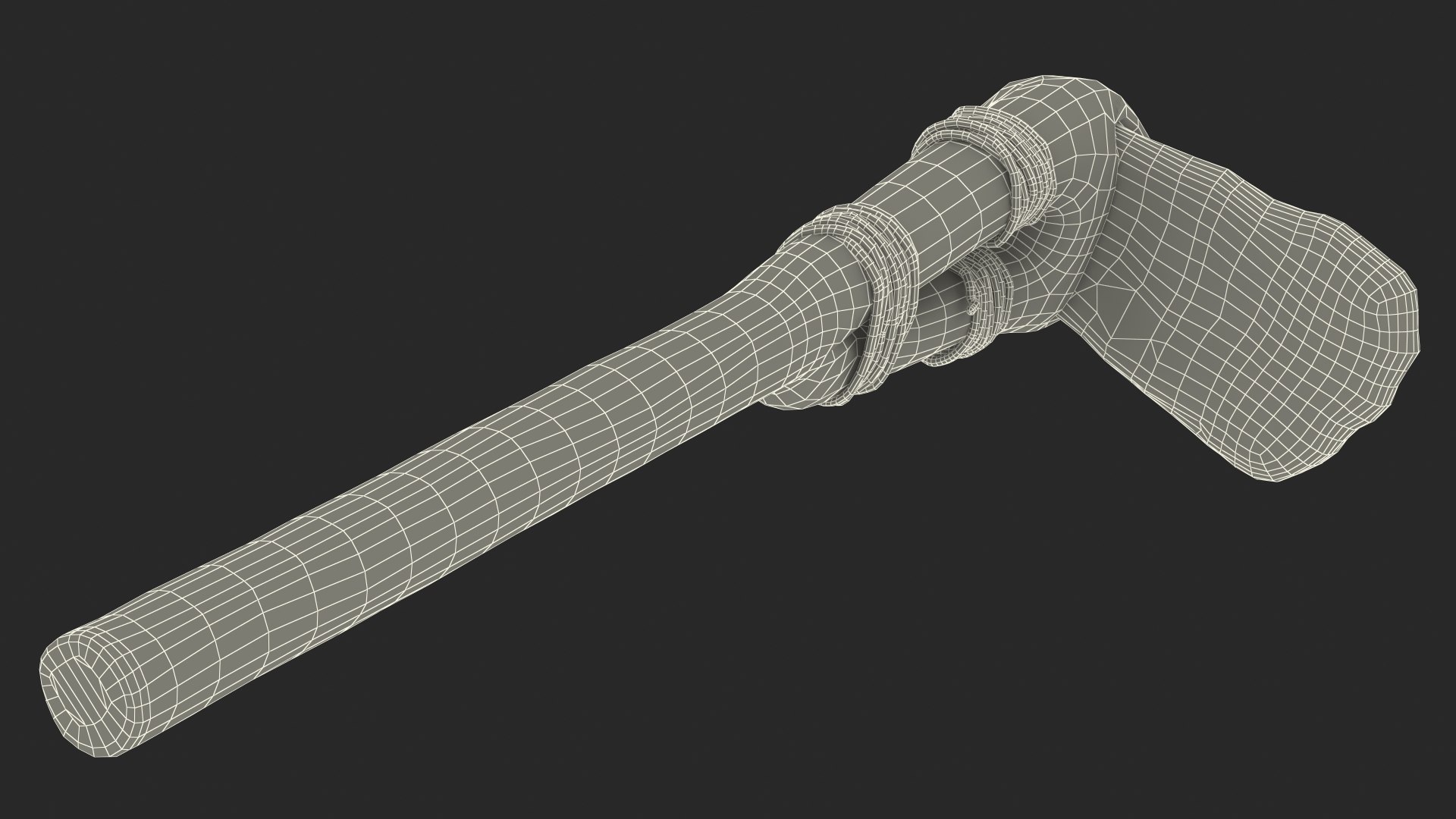 Prehistoric Stone Hoe 3D - TurboSquid 1729566
