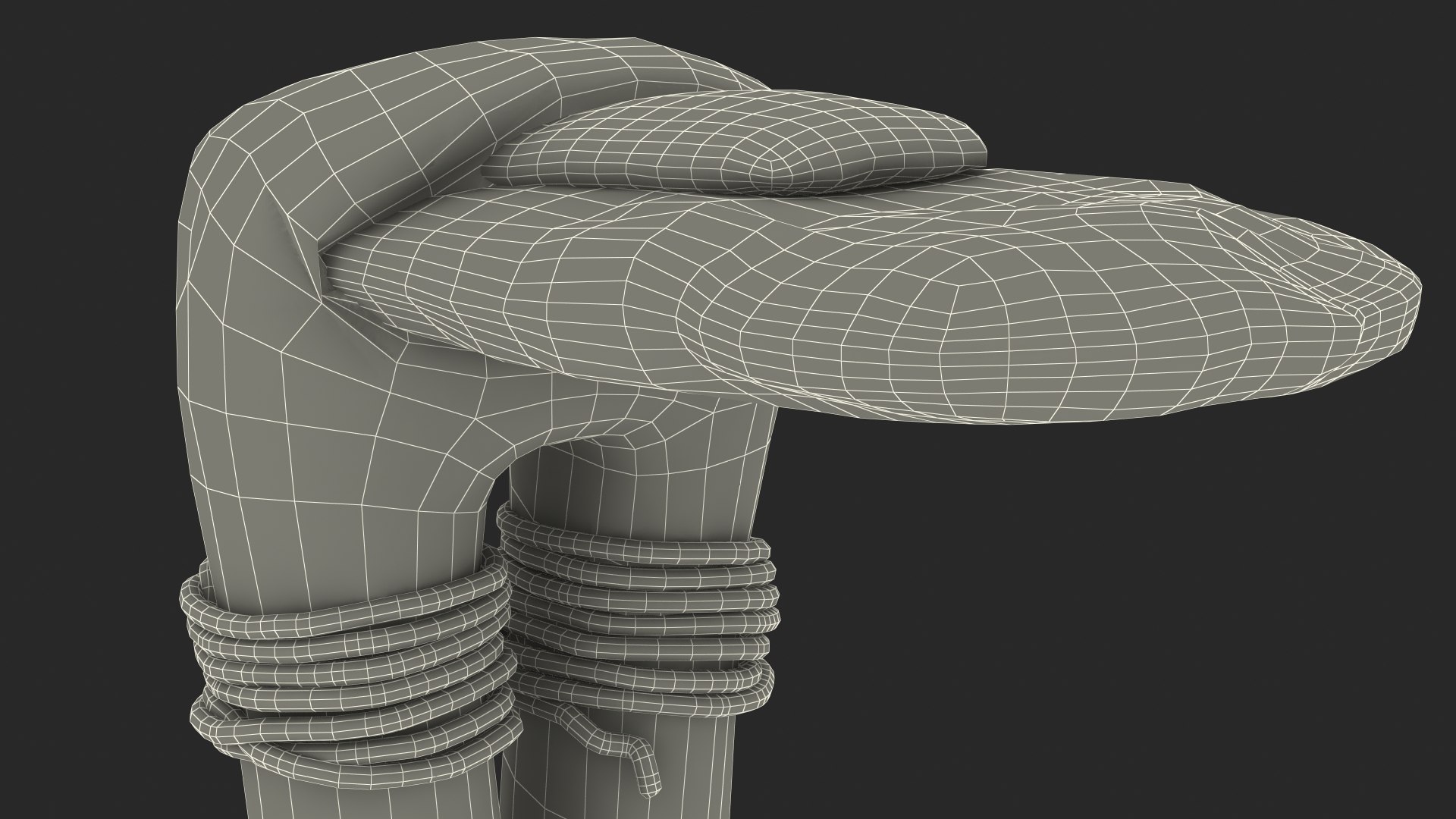 Prehistoric Stone Hoe 3D - TurboSquid 1729566