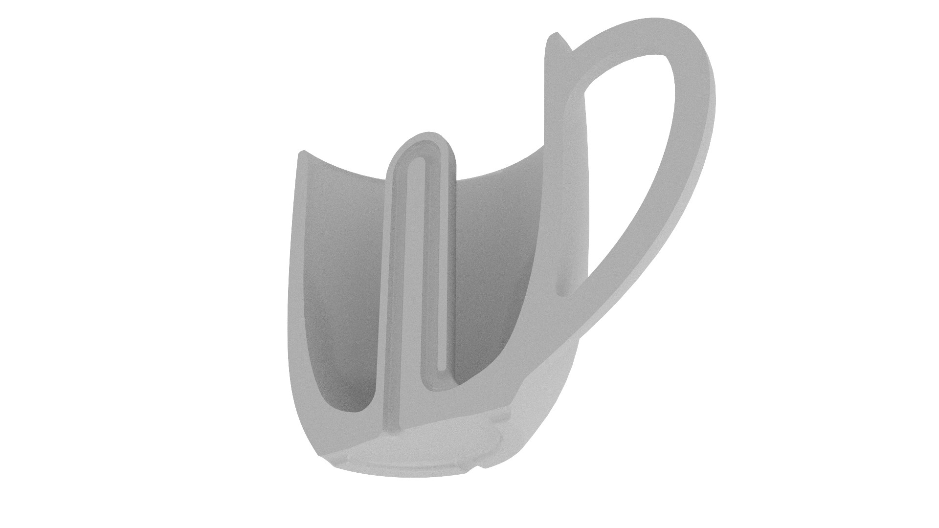 3D Pythagorean Cup - Greedy Cup Mug 3D Print-able - TurboSquid 1878919
