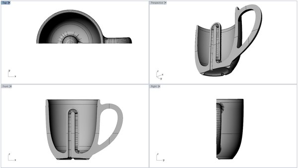 3D Pythagorean Cup - Greedy Cup Mug 3D Print-able - TurboSquid 1878919