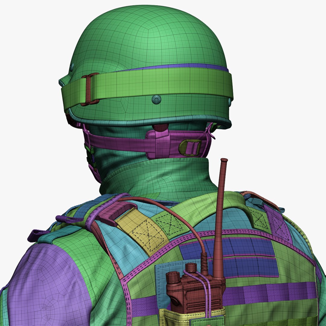 3D police special force officer - TurboSquid 1172019