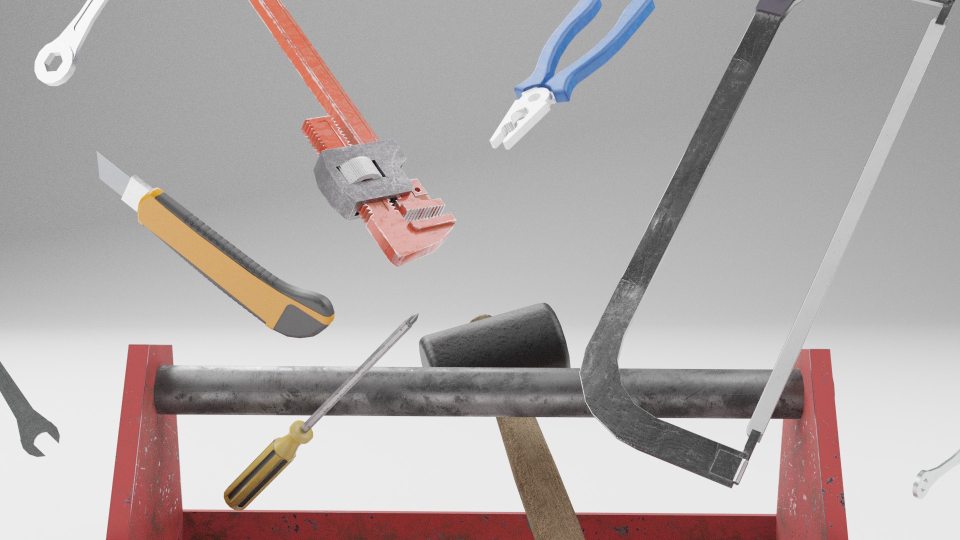 Tool Essentials Collection - Hand Tools 3D Model - TurboSquid 2224464