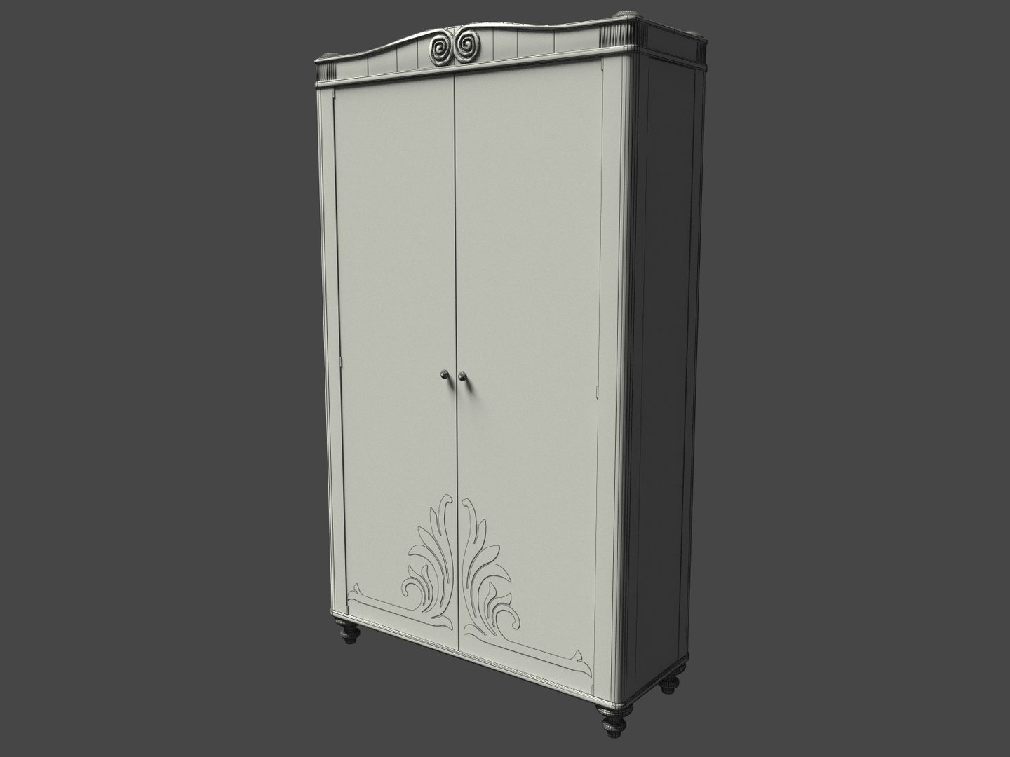 3d luxury showcase model