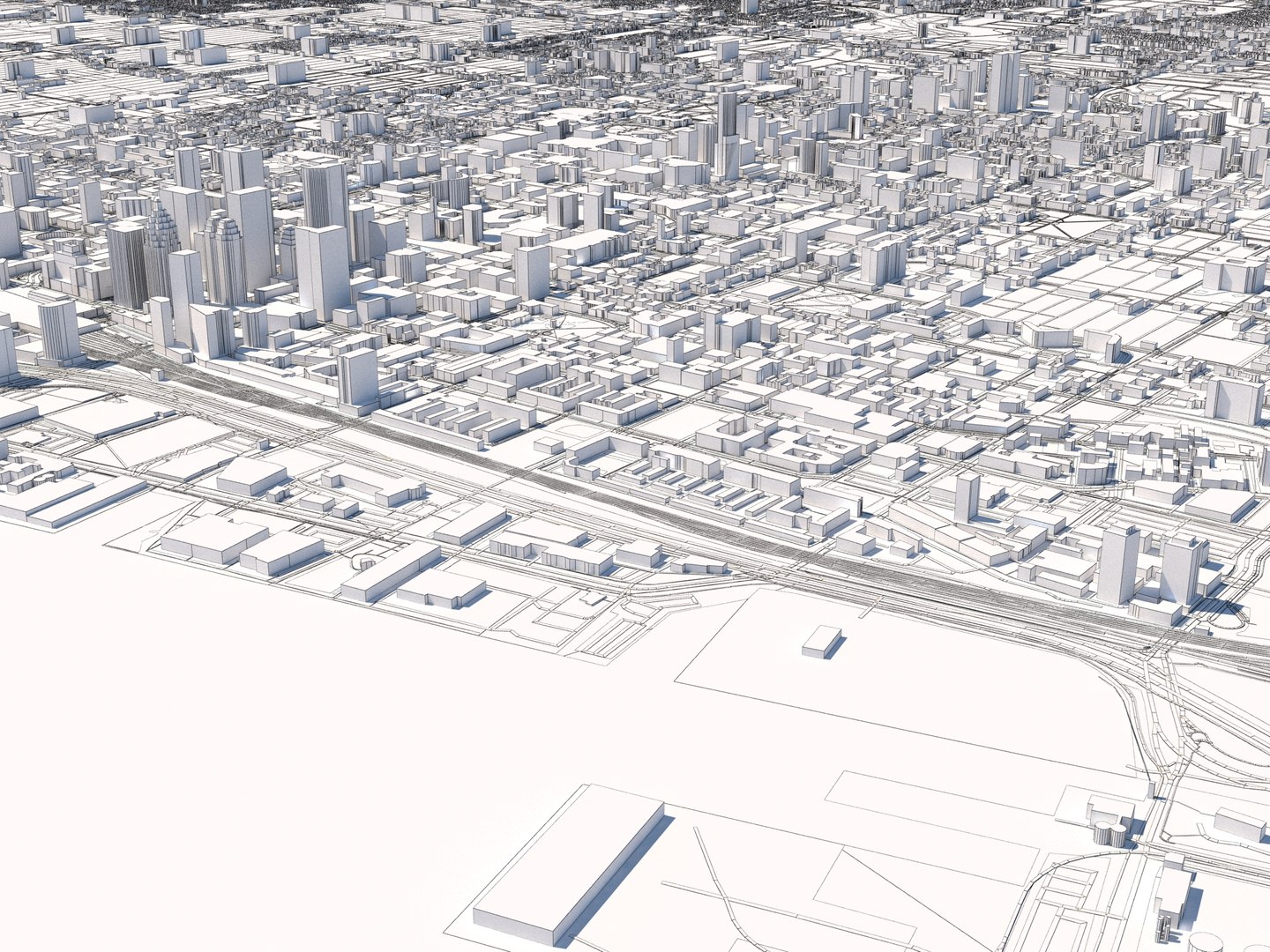 3D City Toronto Model - TurboSquid 1433967