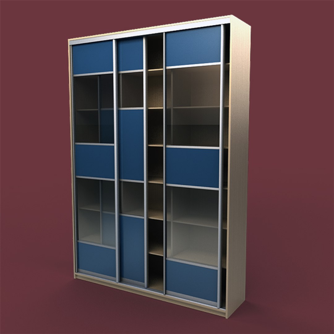 Bookcase 3d Model