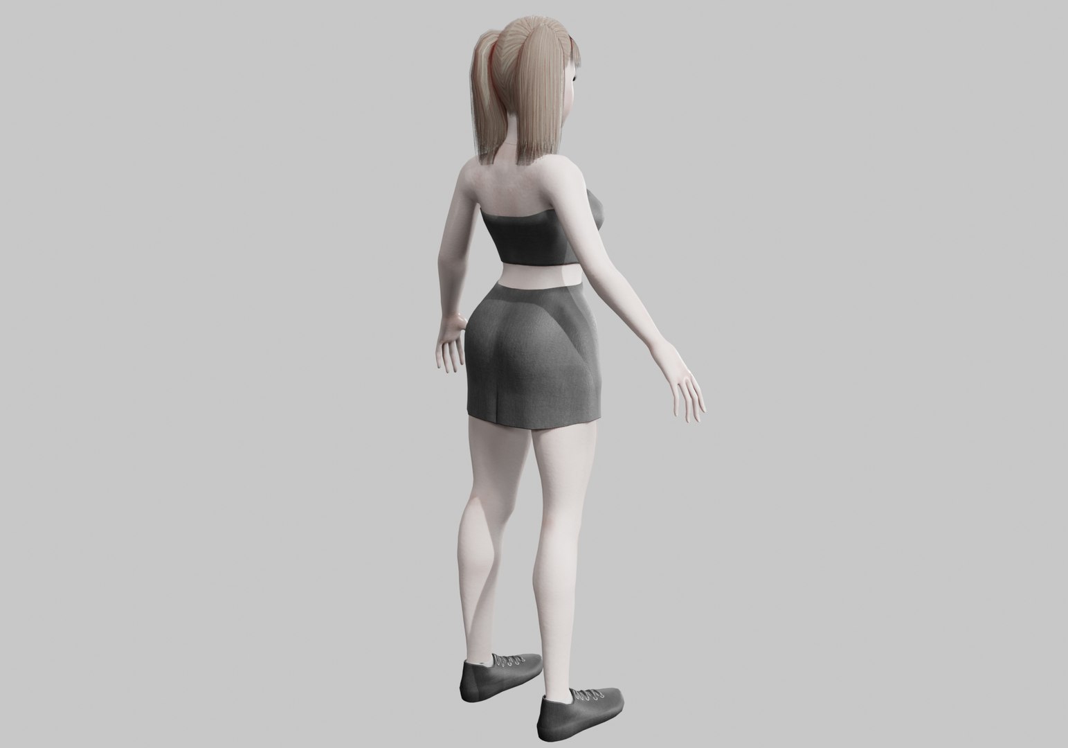 Basic Beautiful Woman V22287 3D Model - TurboSquid 2282525