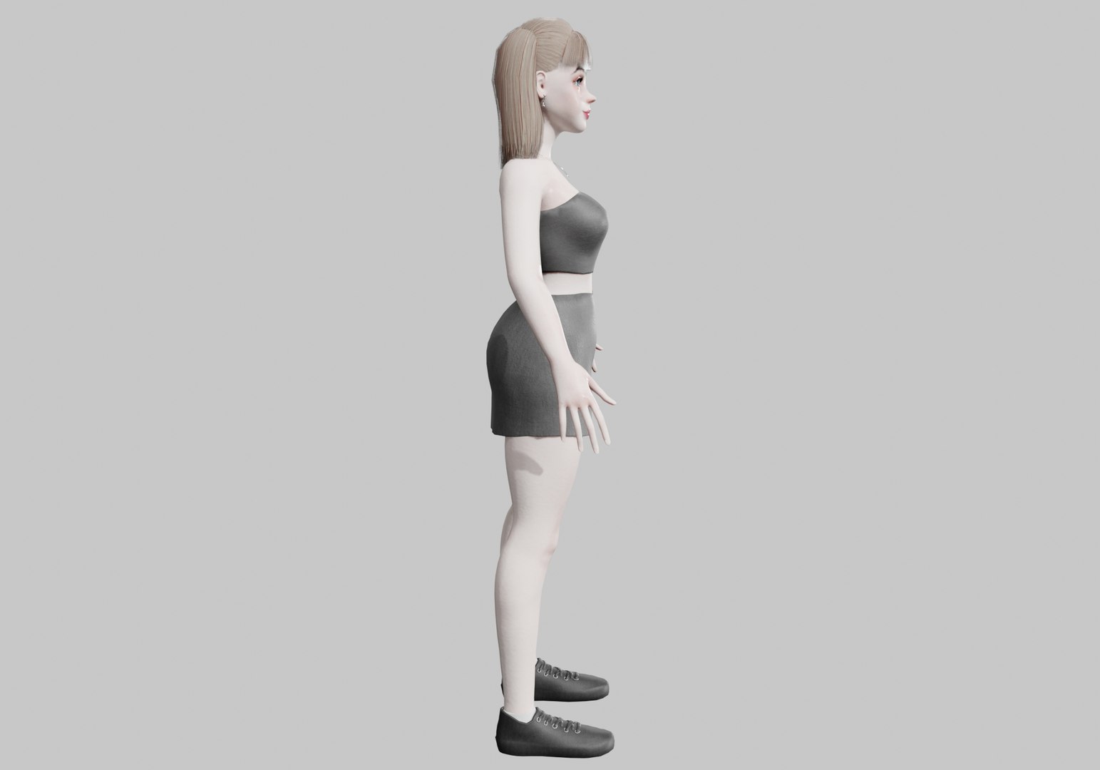 Basic Beautiful Woman V22287 3D Model - TurboSquid 2282525