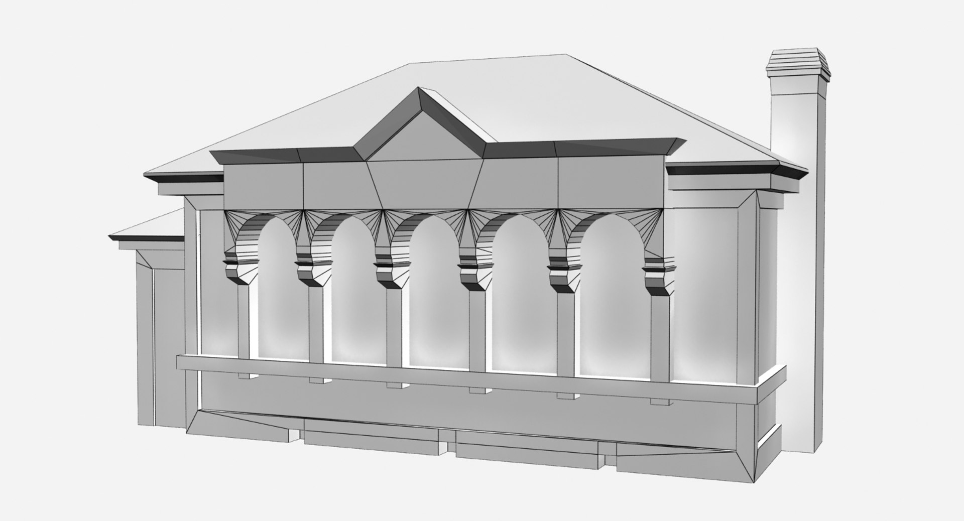 Post Office Building Model - TurboSquid 1292890