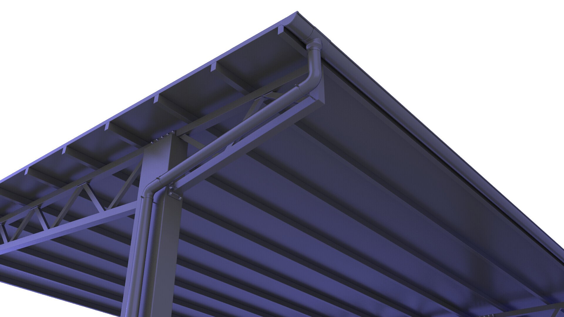 Car Parking Roofing 16 3D Model - TurboSquid 2257581