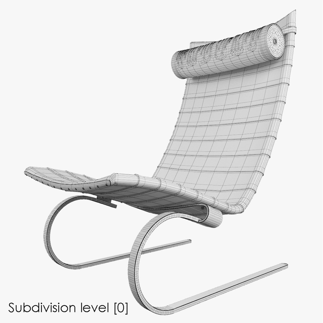 Easy Chair 3d Model