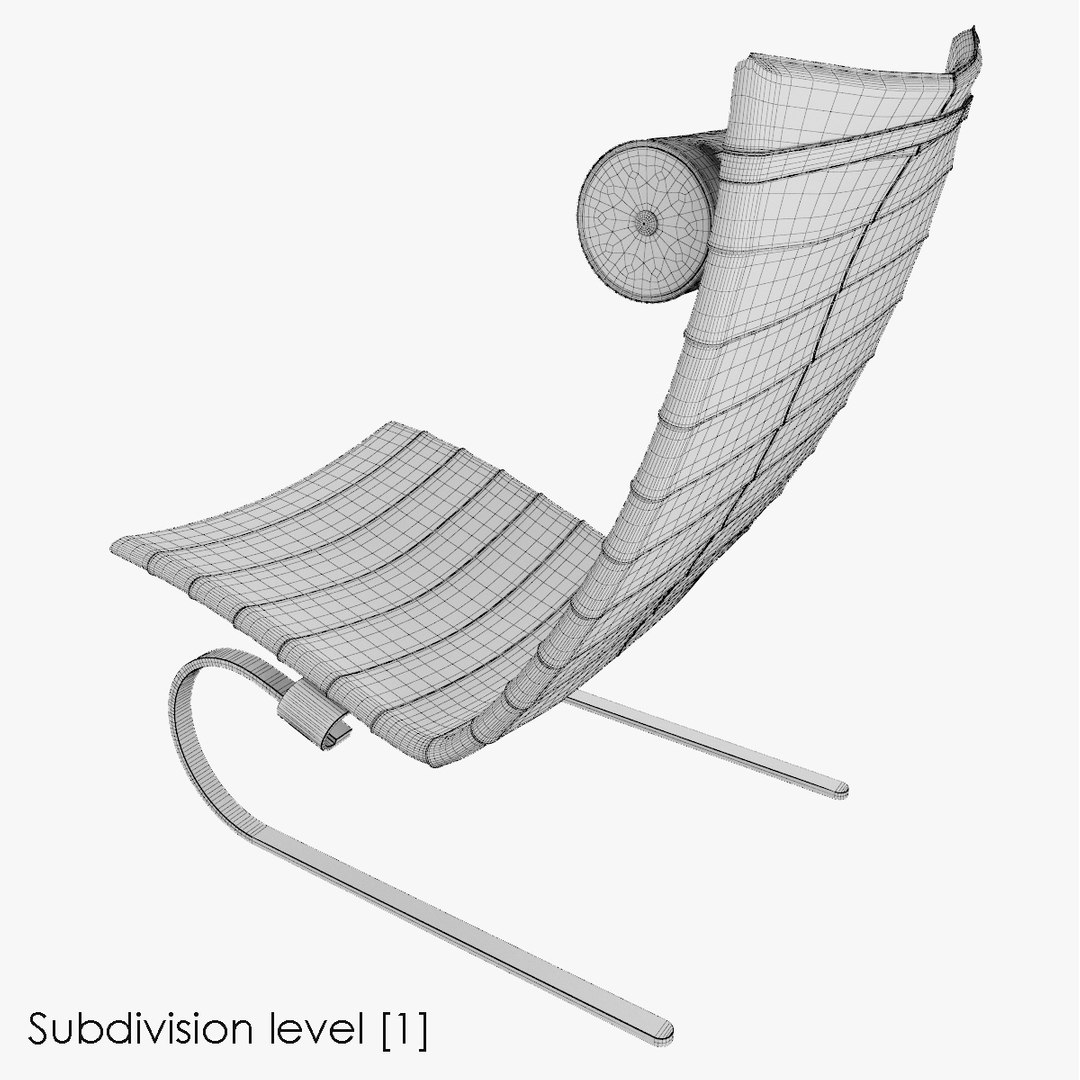 Easy Chair 3d Model