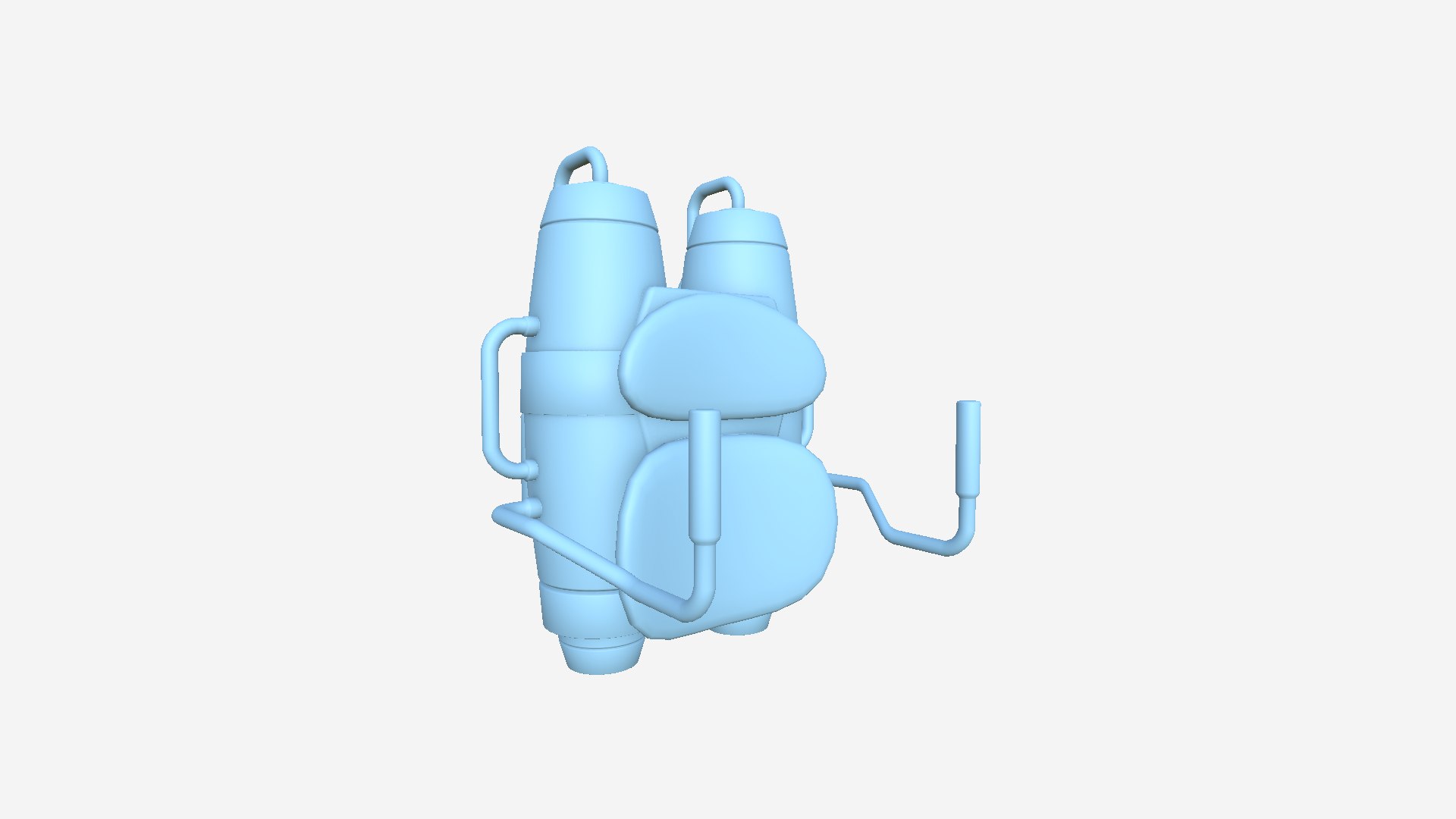 Jetpack A03 Yellow Black - SciFi Character Design 3D Model - TurboSquid ...